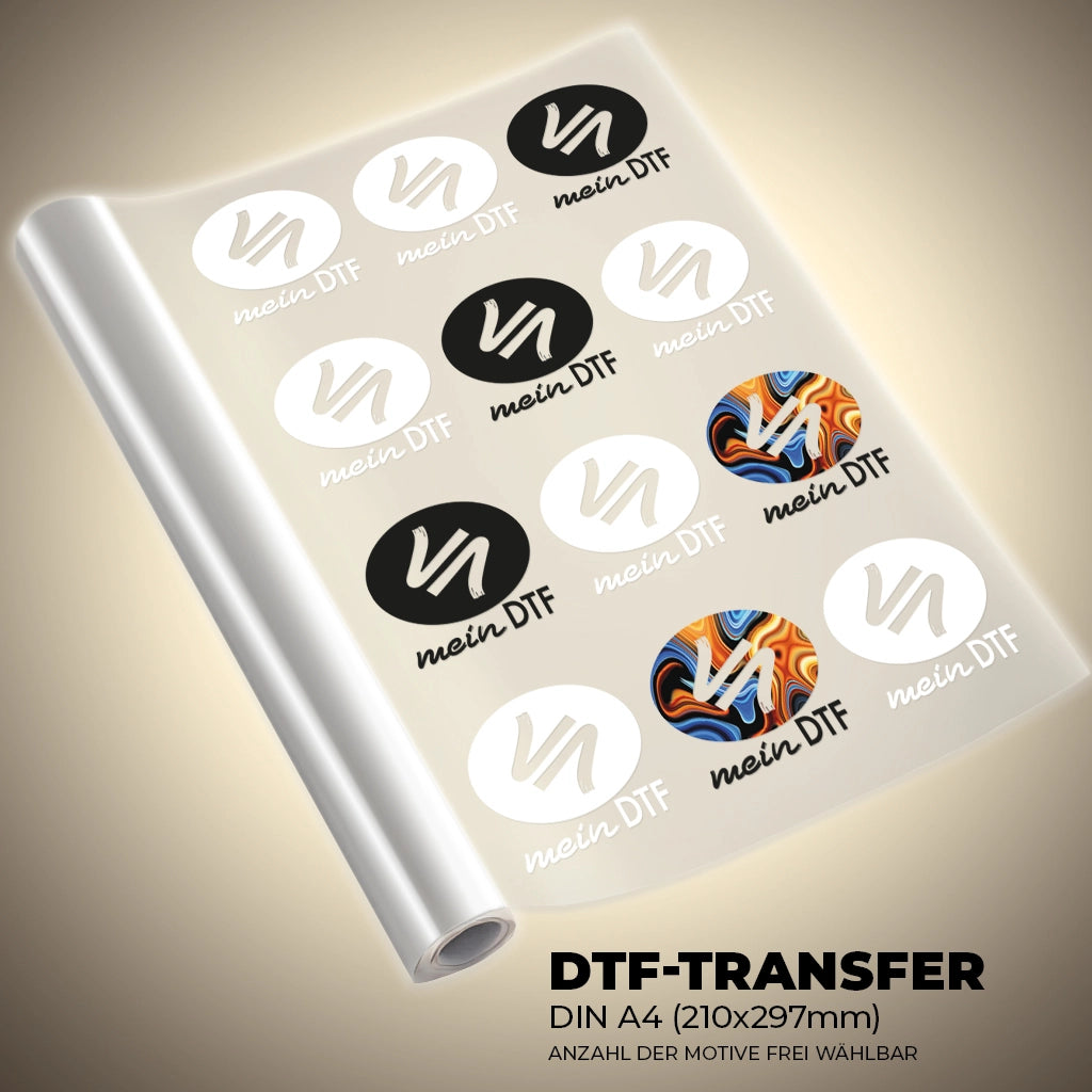 DTF-Transfer | DIN A4 (210x297mm) – meinDTF